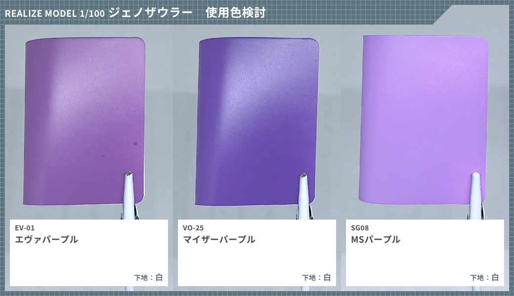全塗装リアライズモデル 1/100 RMZ-002 ジェノザウラー制作レビュー PHASE-2（塗料検討編） | ズボプラ｜ズボラのプラモデル備忘録